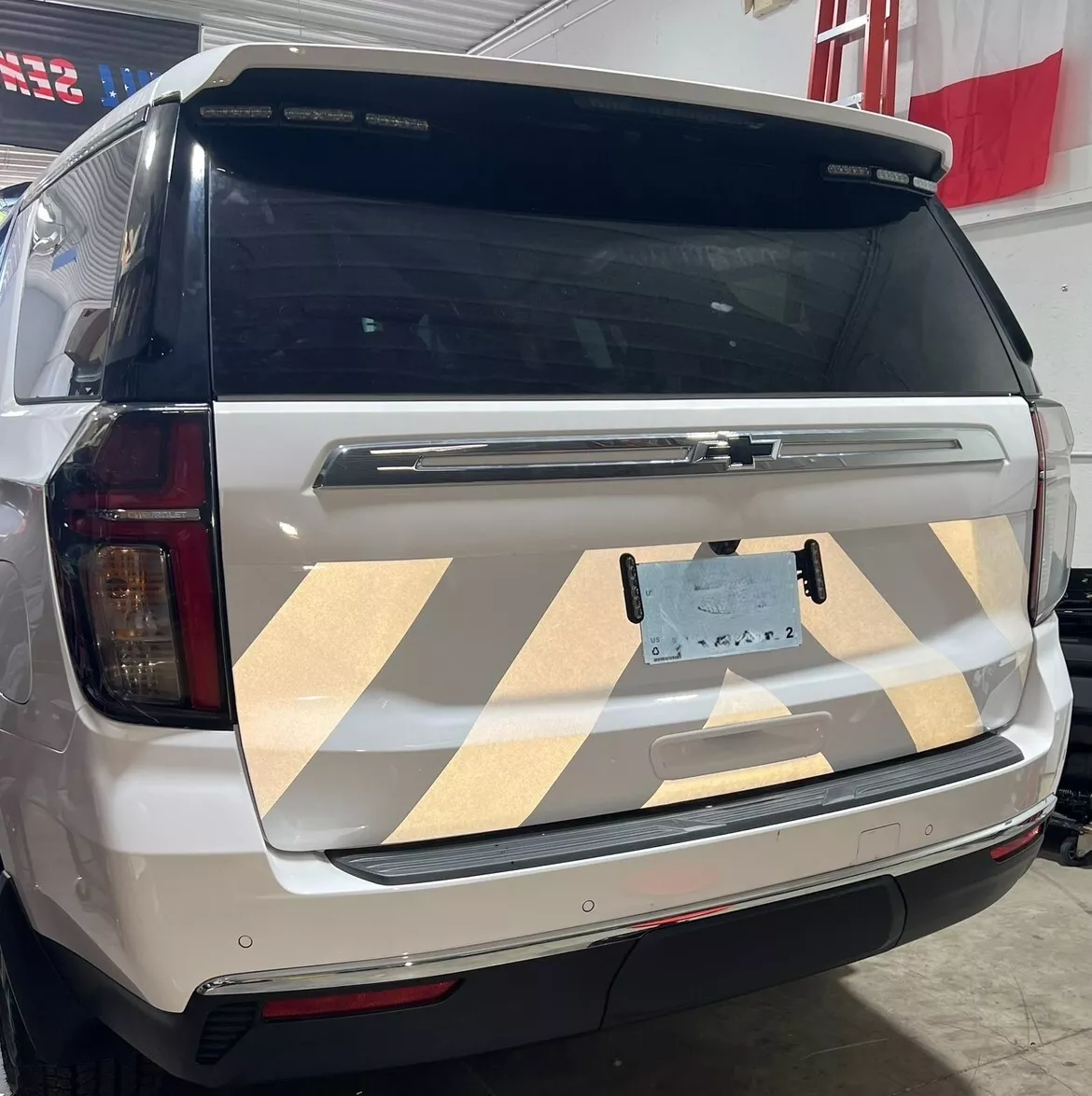 Reflective Decal Panel 18”x64” - First Due Communications