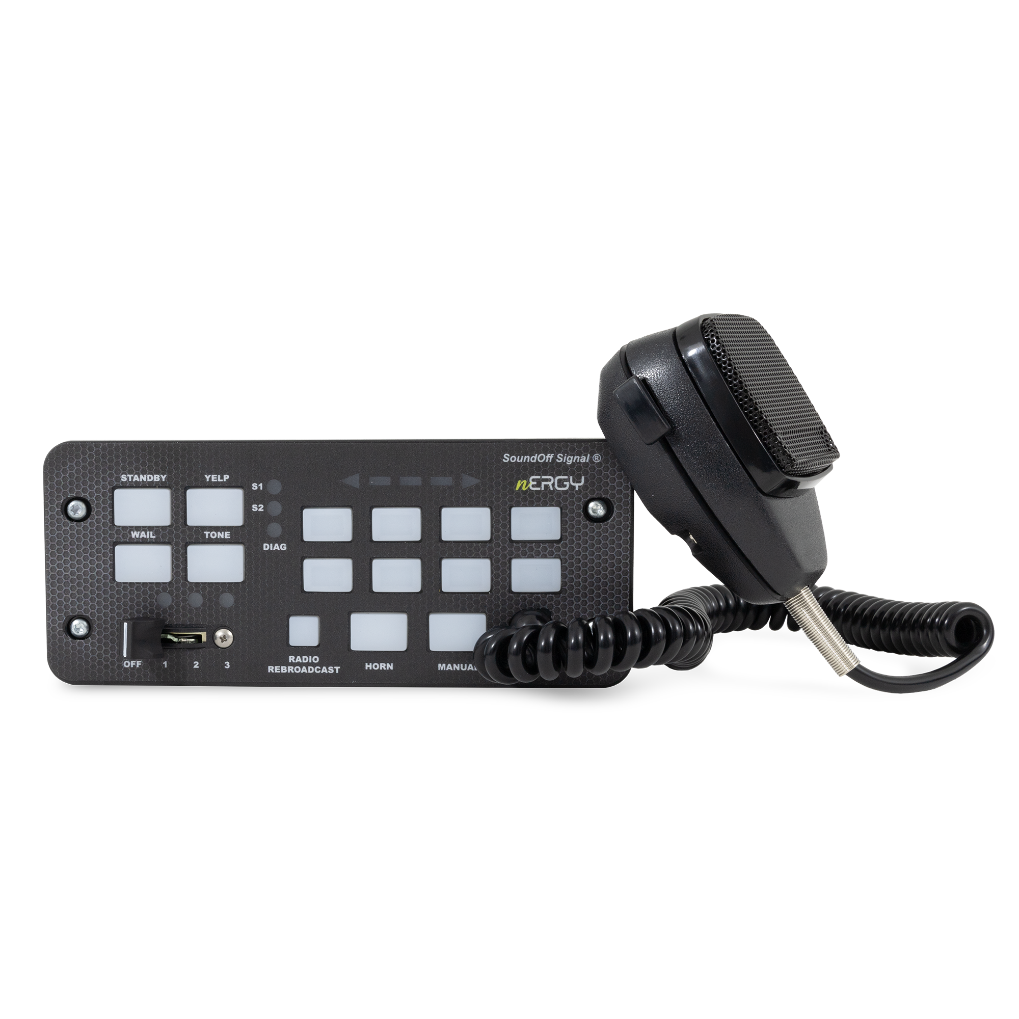 SoundOff Signal nERGY 400 Series Light & Siren Controller - First Due Communications